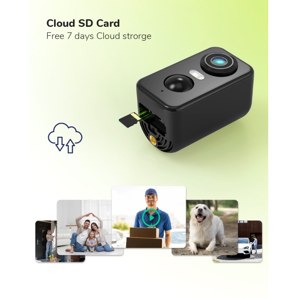 DEATTI Security Camera Outdoor Wireless with Solar Panel, 2K Battery ...