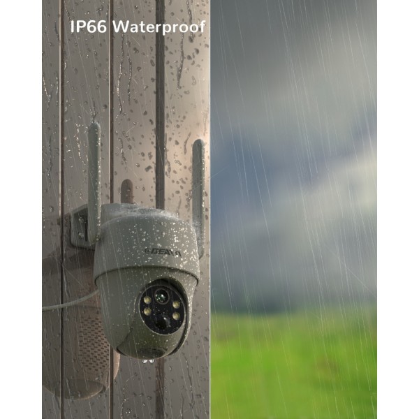 DEATTI 2K 4G LTE/3G GSM Surveillance Camera Outdoor Battery with SIM Card