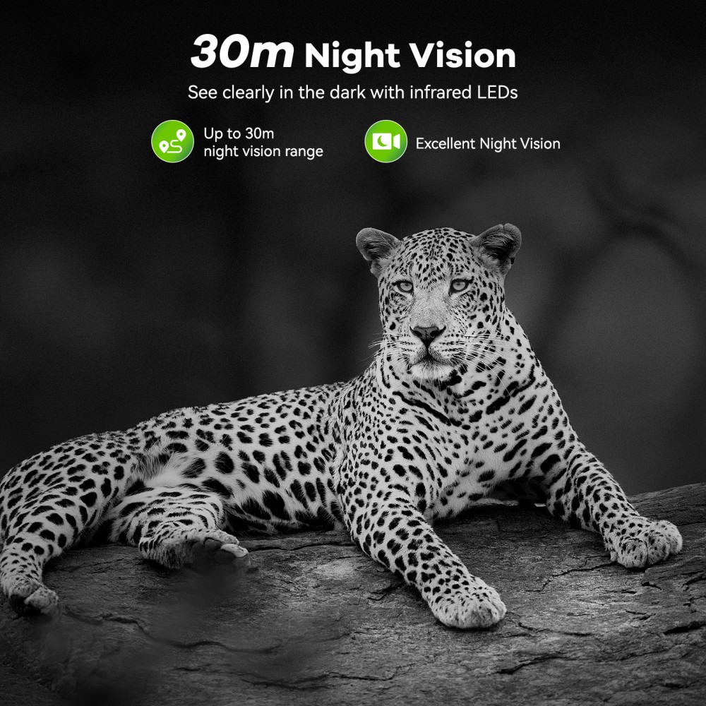 DEATTI Wildlife Camera with Mobile Phone Transmission App, 4K 48MP HD ...